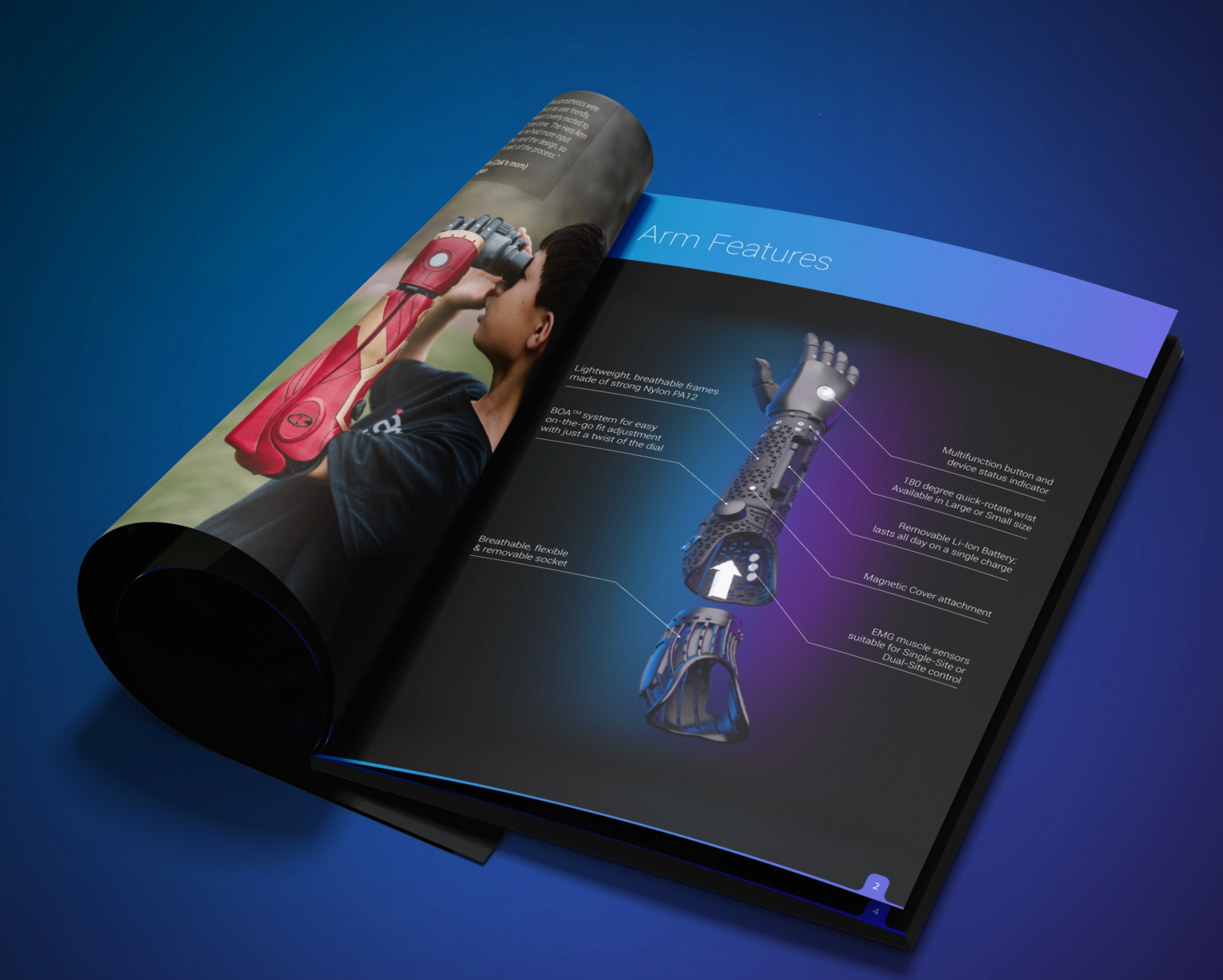 The Hero Arm is a Prosthetic Arm Made by Open Bionics