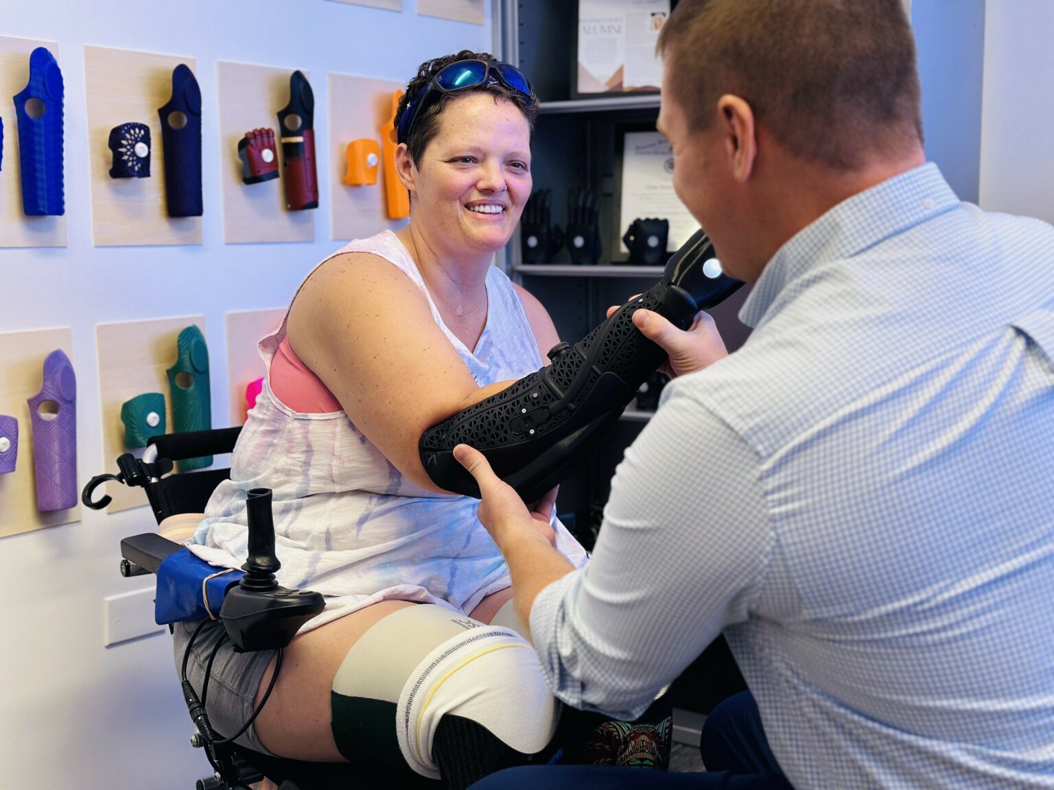 Visit our prosthetic clinic in LA - Open Bionics